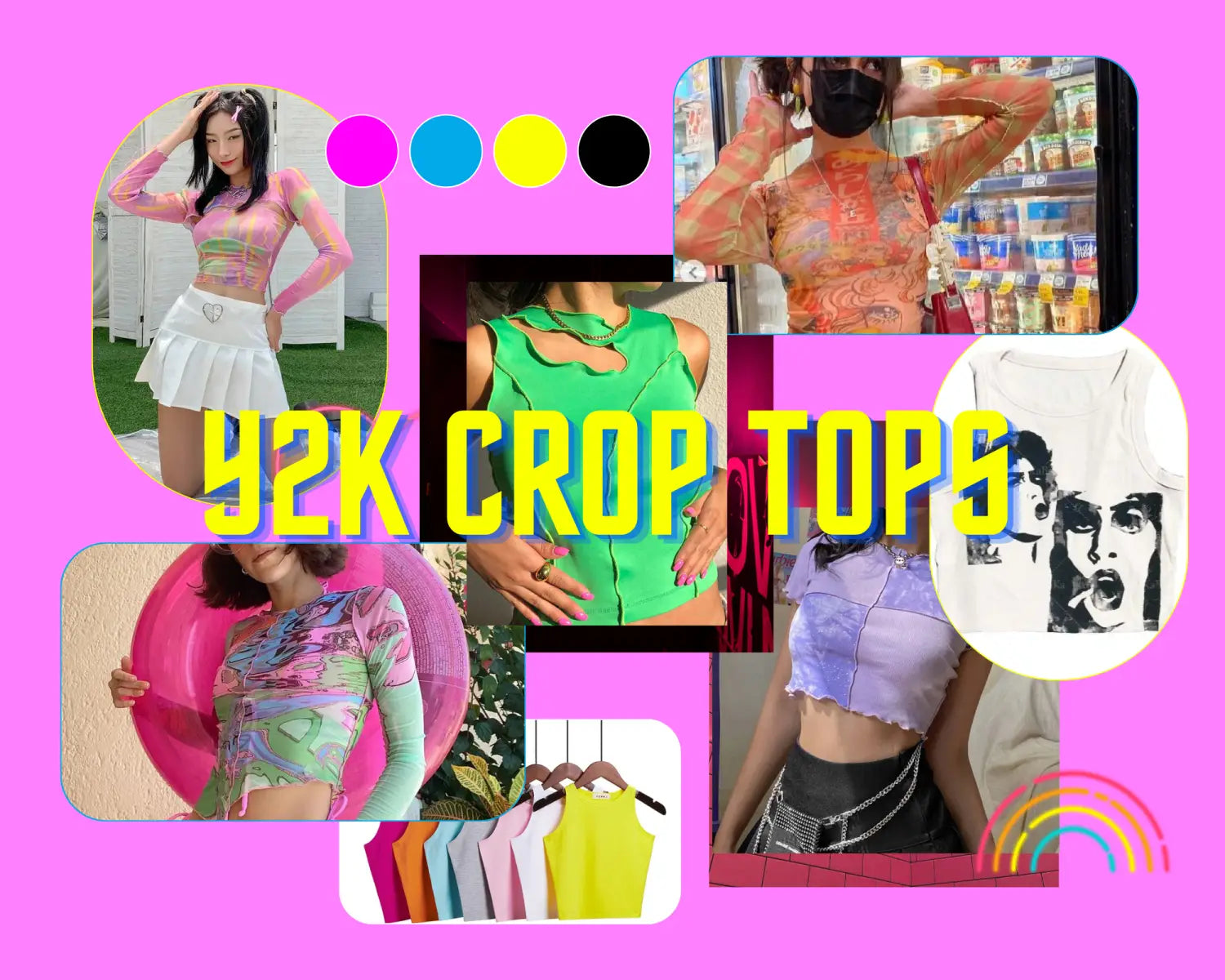 Reviving the Y2K Era: Embrace the Trendiness of Y2K Crop Tops and Tops ...