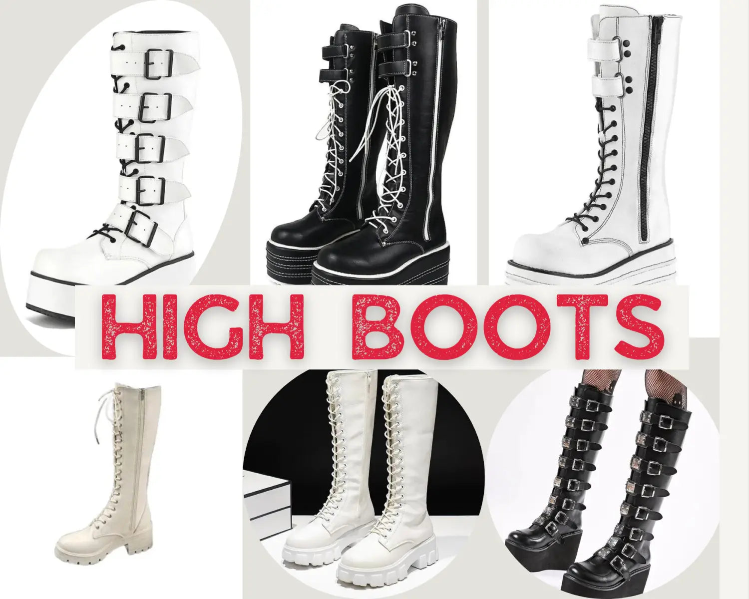 Strutting in Style: The Allure of Knee-High Lace-Up Boots ...