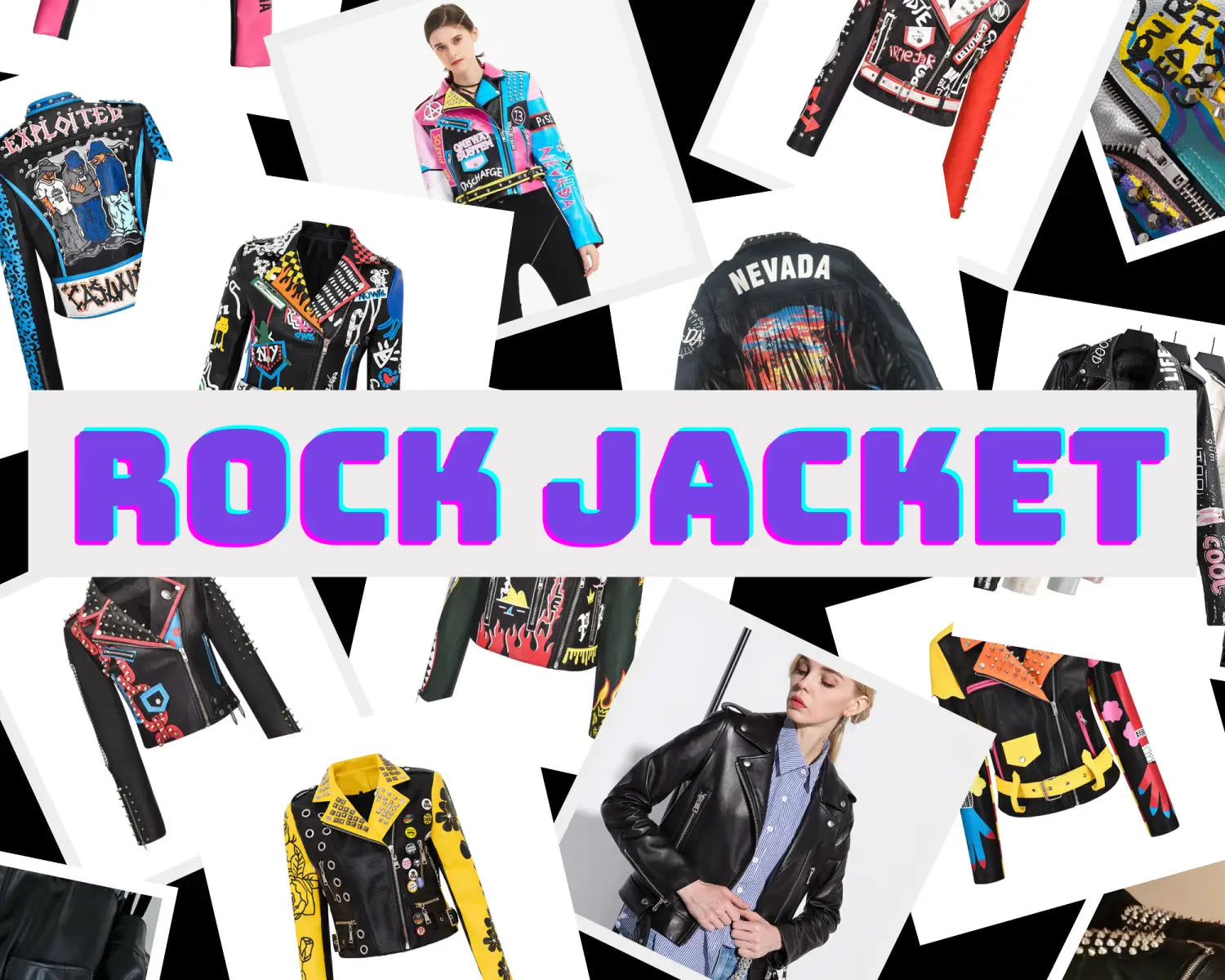 Unleash Your Inner Rockstar with Edgy Style using Rock Jacket ...